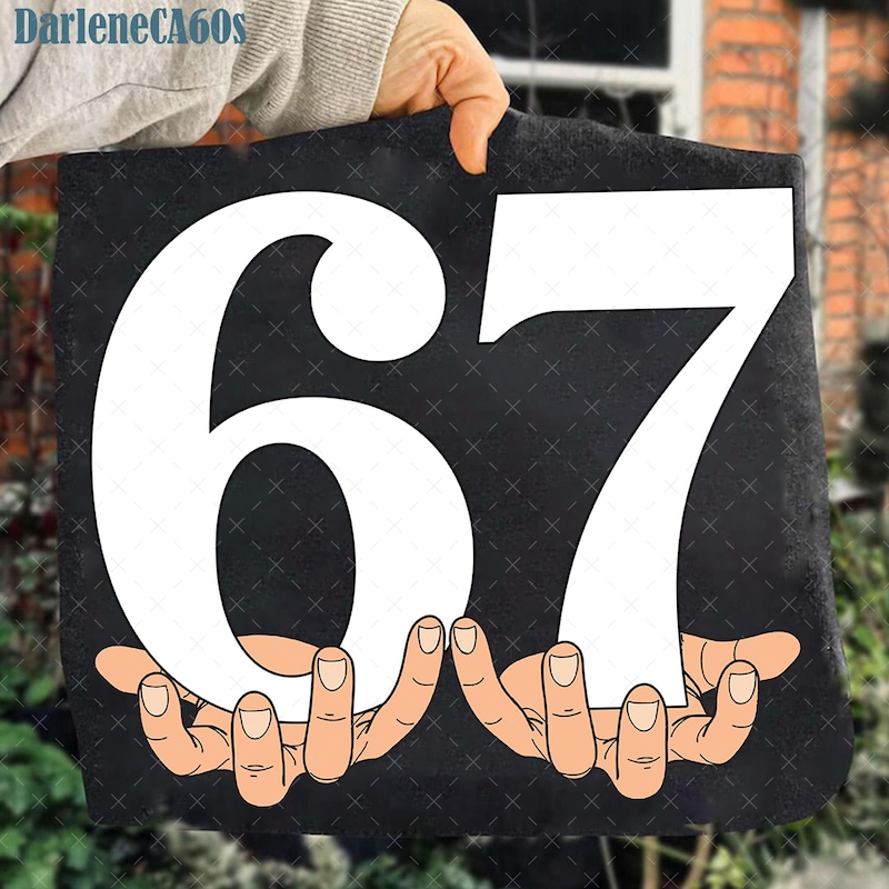 6 7 Hand Gesture Svg - Etsy