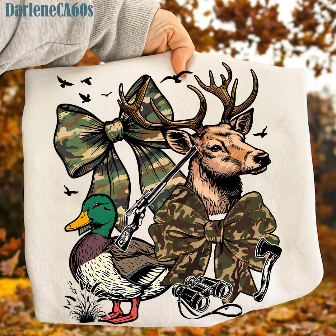 Retro Hello Hunting Season Goodbye Husband Camo Png, Deer Hunting ...
