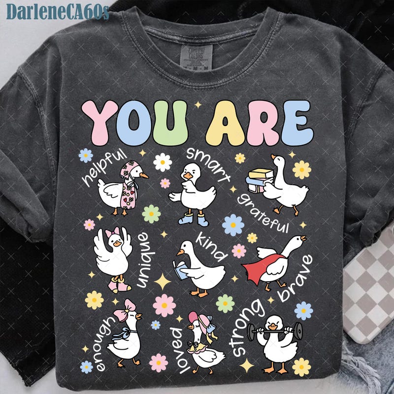 Cute Goose Motivational - Etsy
