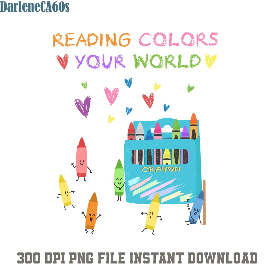 Reading Colors Your World, Autism Awareness Png, Sped Teacher, Special ...