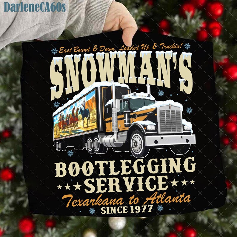 Snowman’s Bootlegging Service Png, Smokey and the Bandit Truck Png ...
