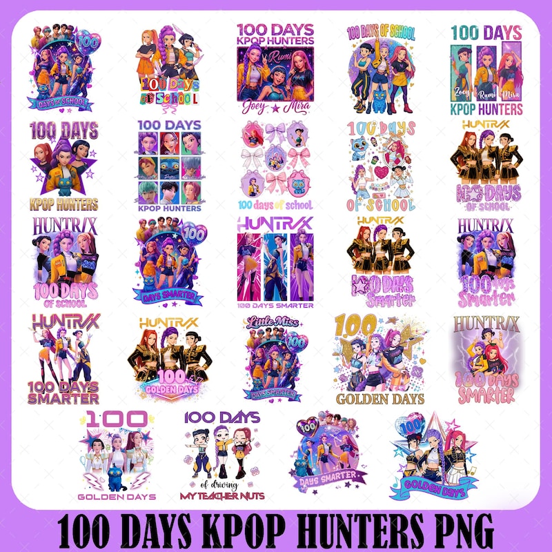 100 Days Kpop Boys - Etsy