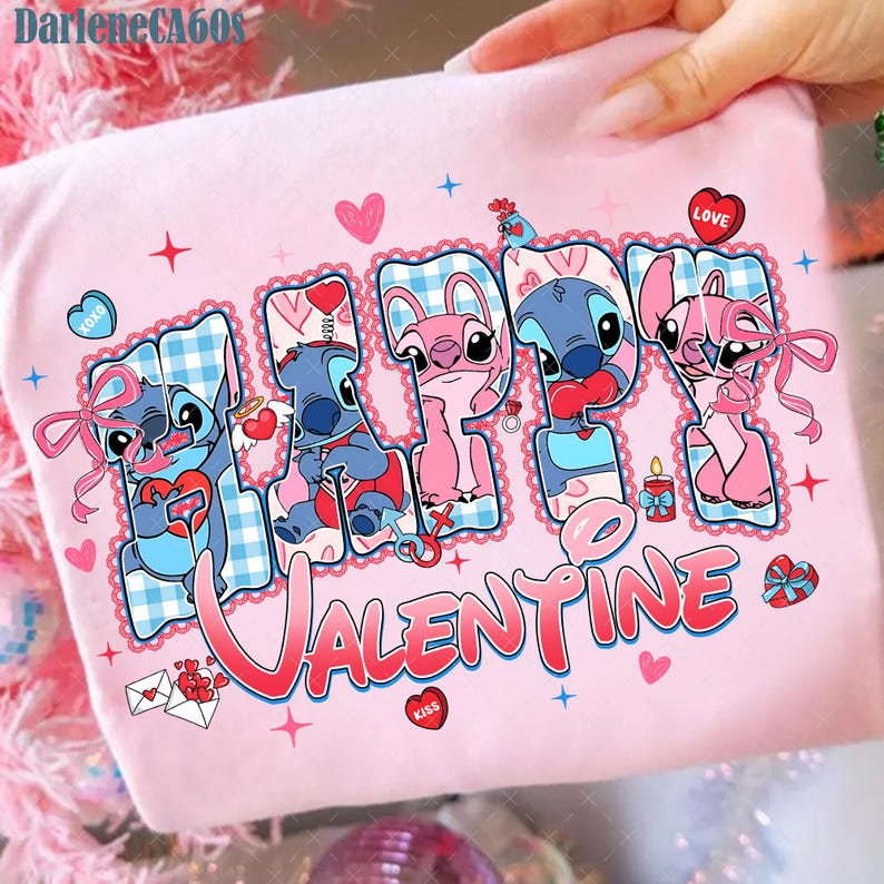 Valentine Cartoon Alien Coquette PNG, Pink Valentine Cartoon Character ...