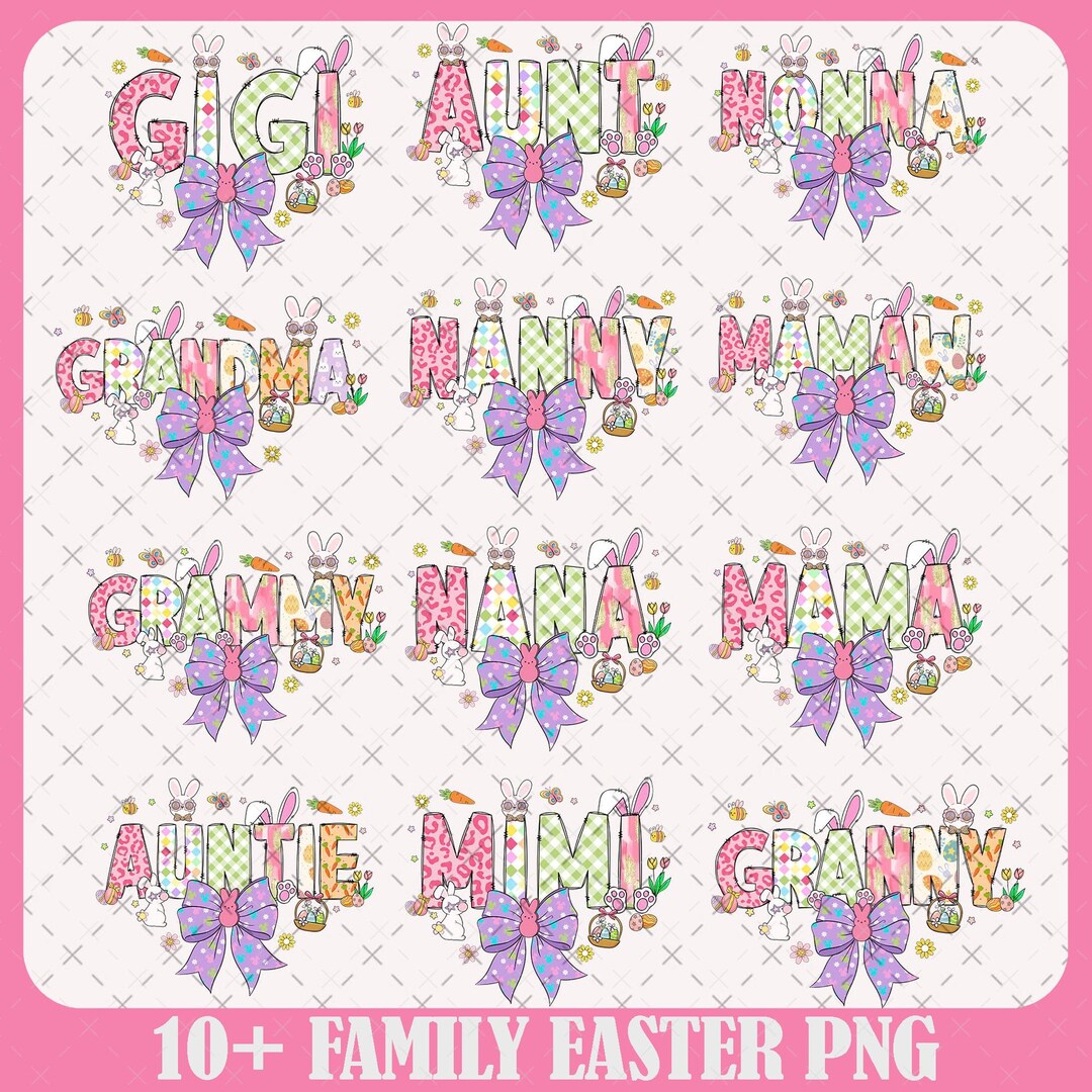 10+ Easter Bundle Png Design, Easter Png, Easter Mama Design, Easter ...