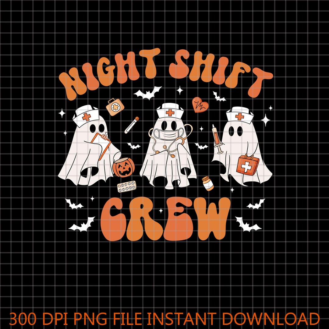 Halloween Nurse Png, Night Shift Nurse, Halloween Png, Nurse Png, Funny ...