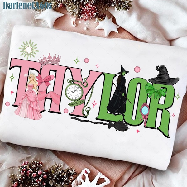 Wicked Name Art - Etsy