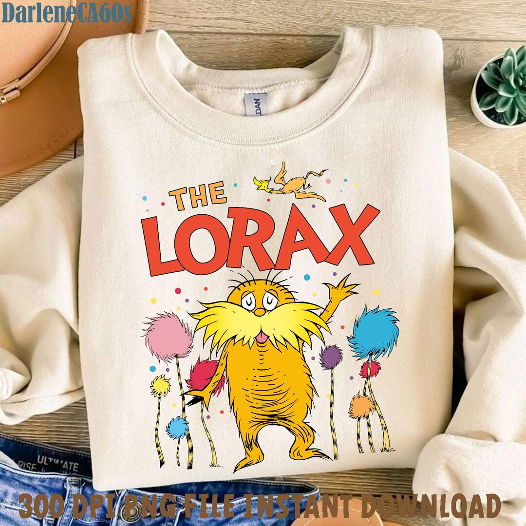 The Lorax PNG, Cat in the Hat Png, Lorax I Speak for the Trees, Read ...