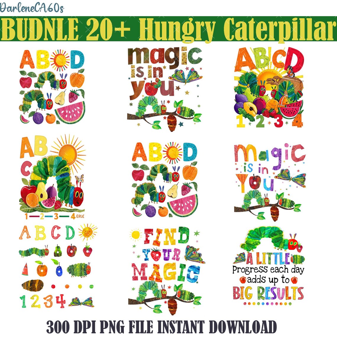 20 Designs the Very Hungry Caterpillar, Teacher Life Png, Kindergarten ...