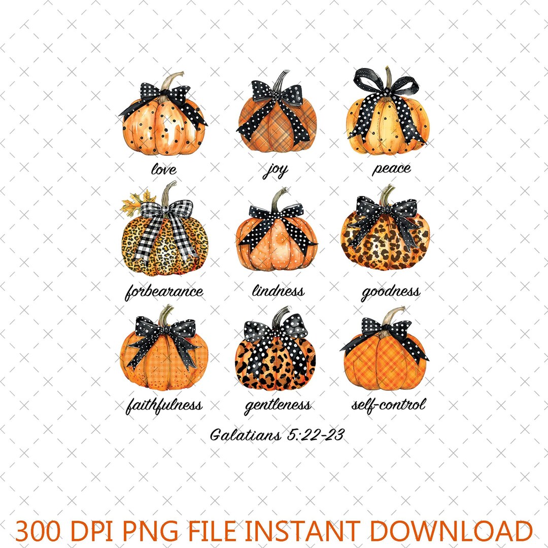 Pumpkin Coquette Bible Verse Png, Fall Christian Png, Autumn Pumpkin ...