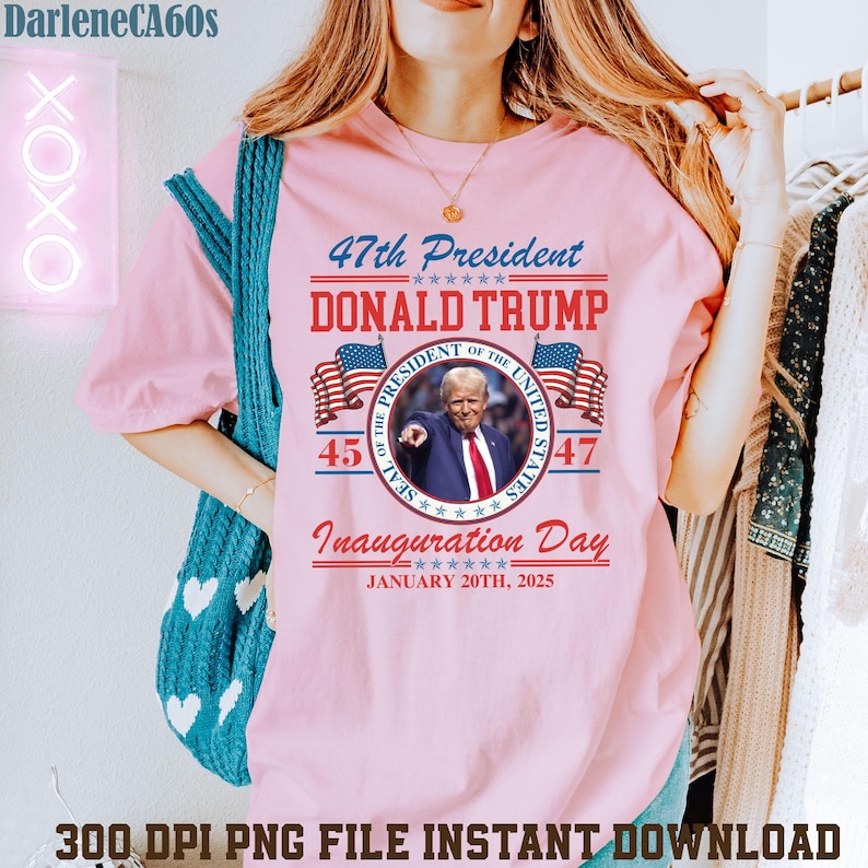 Donald Trump Inauguration Day 2025 Png, 47th US President Inauguration ...