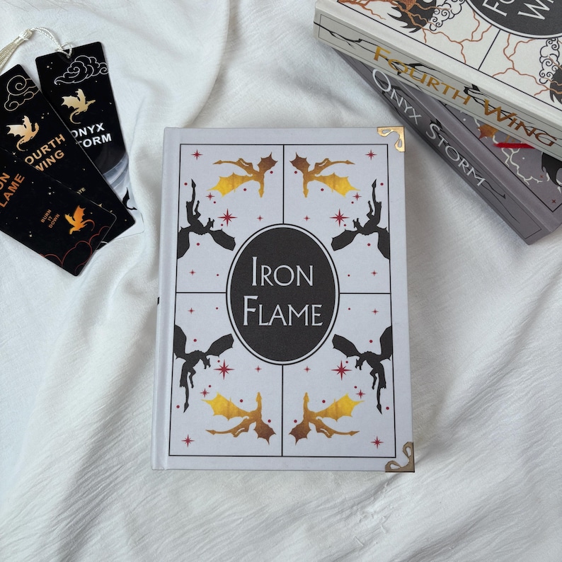 The Empyrean Series Books, Rebecca Yarros Hardcover, Fourth Wing Iron ...