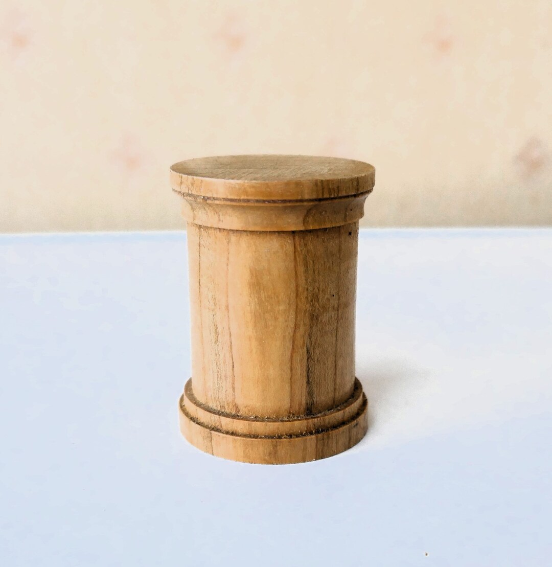Cherry Wood Column Display Plinth. Suitable for Warhammer 40K and Role ...