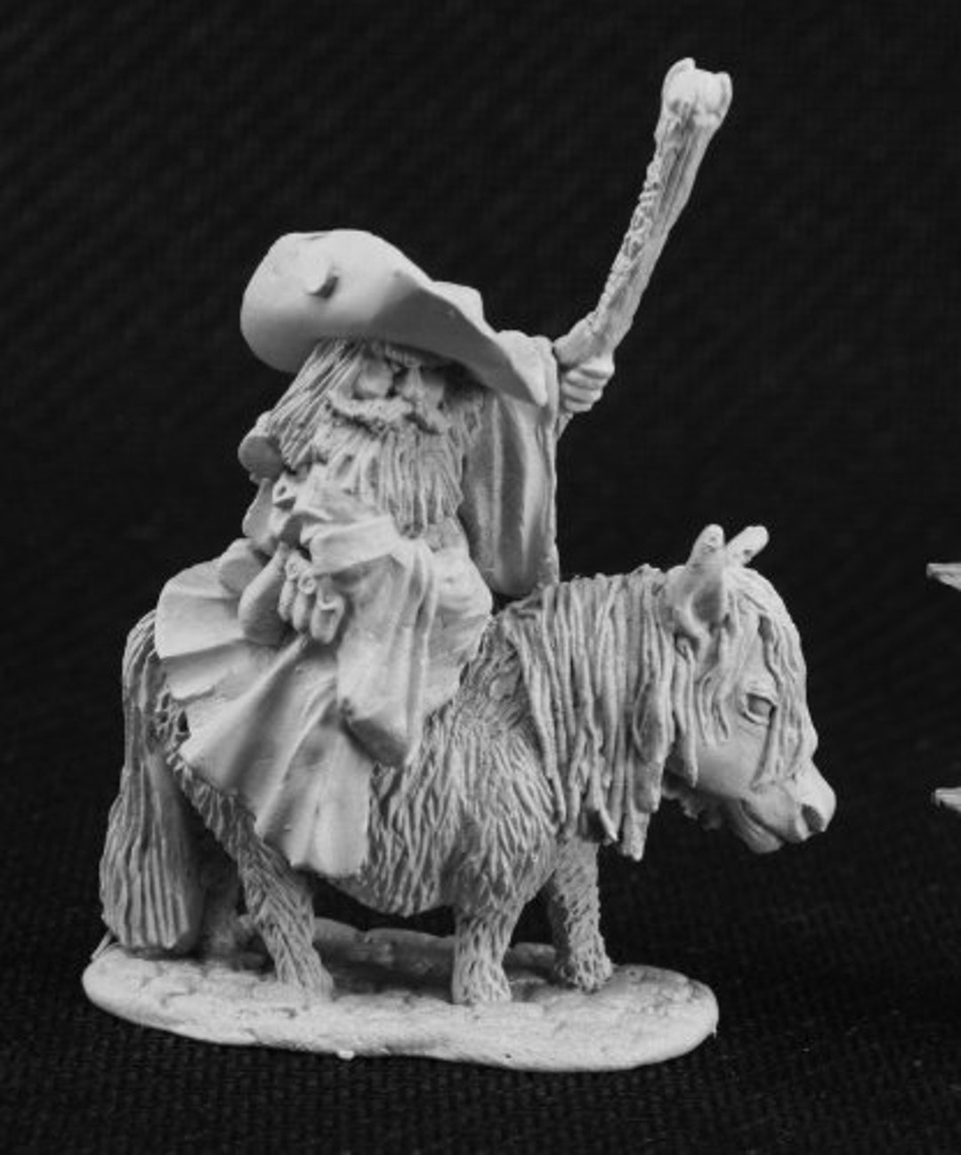 Dwarf Wizard on Pony D&D Frostgrave Pathfinder Metal RPG Fantasy ...