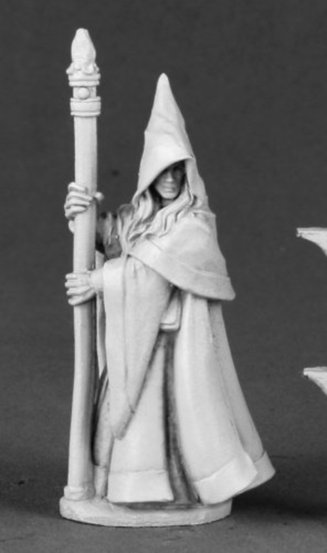 Male Elf Wizard With Staff D&D Frostgrave Pathfinder Metal RPG Fantasy ...