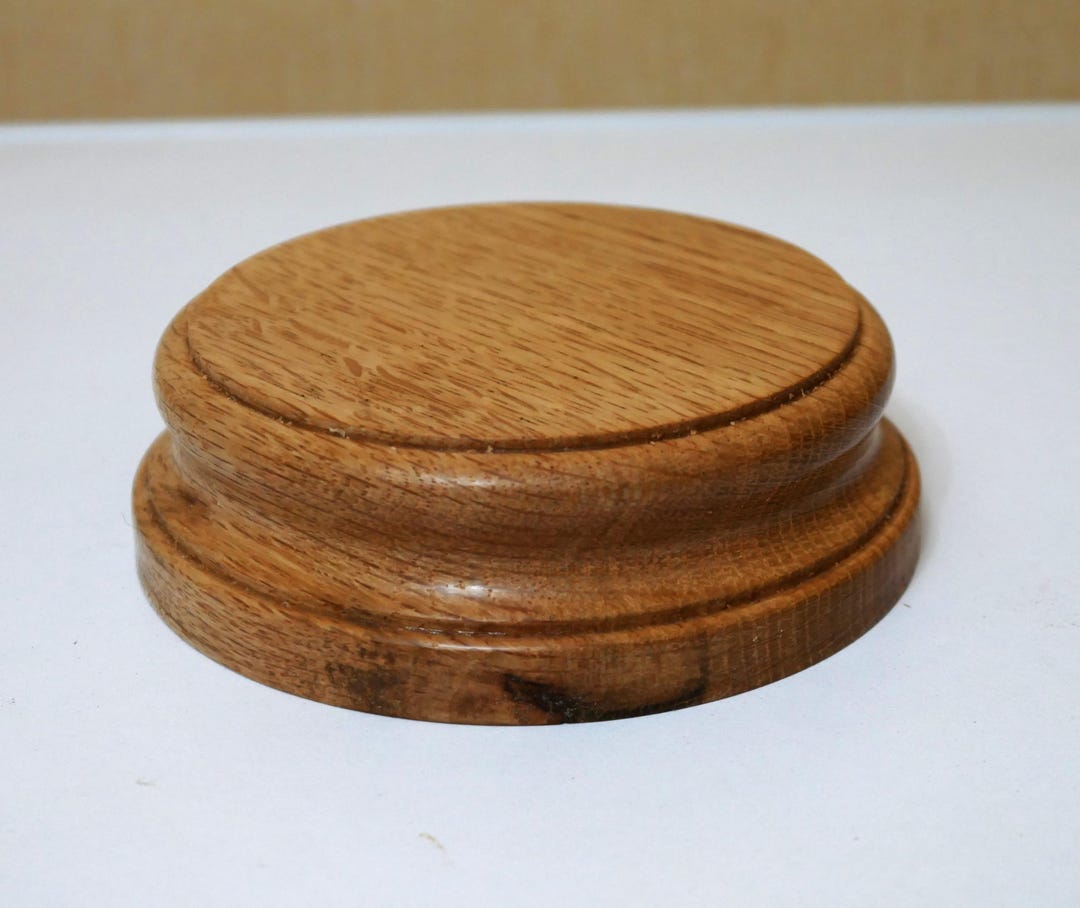 Large Oak Display Plinth. Suitable for Warhammer 40K and Role Playing ...