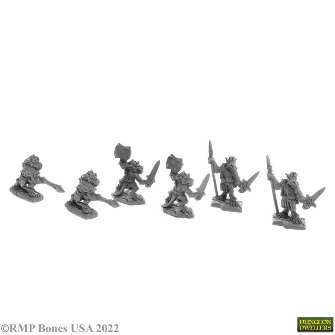 Kobold Defenders (6) - D&D - Frostgrave - Pathfinder - Plastic RPG ...