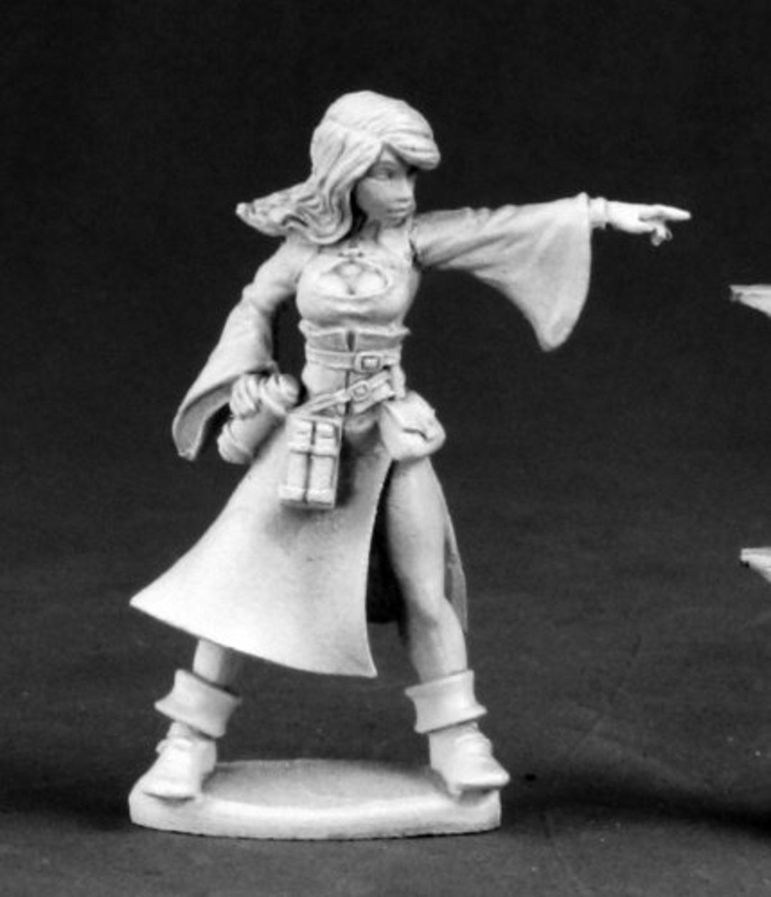 Female Half Elf Wizard D&D Frostgrave Pathfinder Metal RPG Fantasy ...