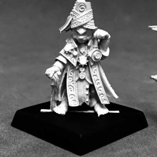 Halfling Wizard Miniature - Etsy