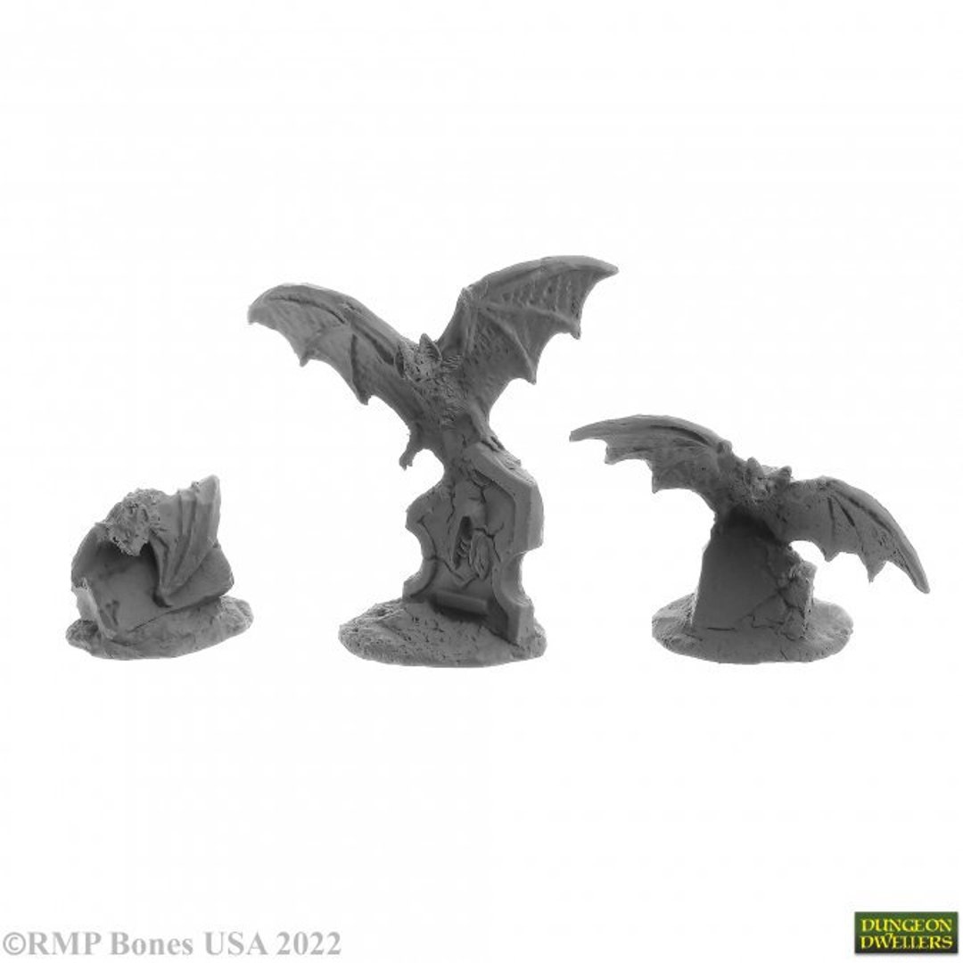 Giant Bats 3 D&D Frostgrave Pathfinder Plastic RPG - Etsy UK
