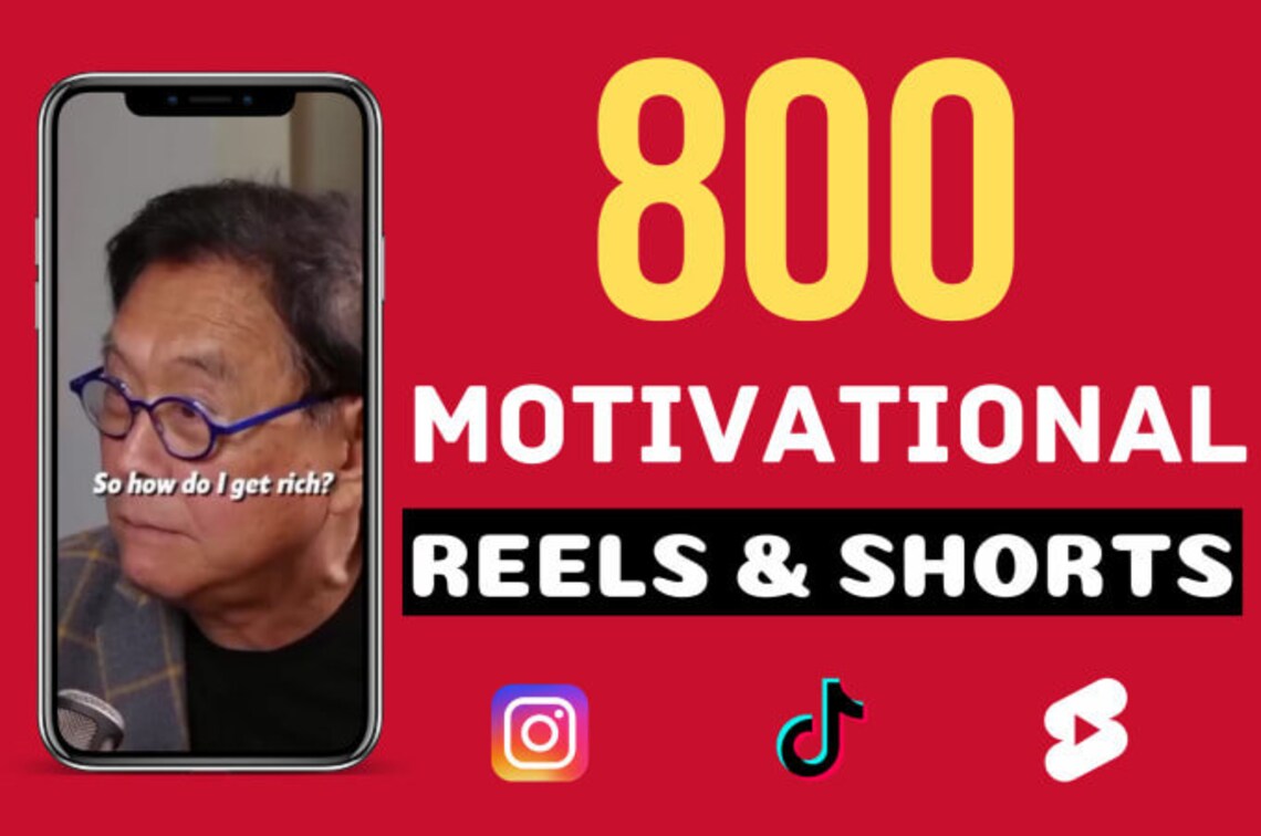 1000+ Motivational Reels Bundle Package. Available for Tiktok and ...