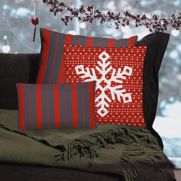 Winter Pillows - Etsy