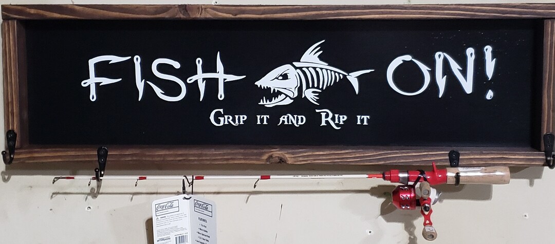 Fish on Sign - Etsy