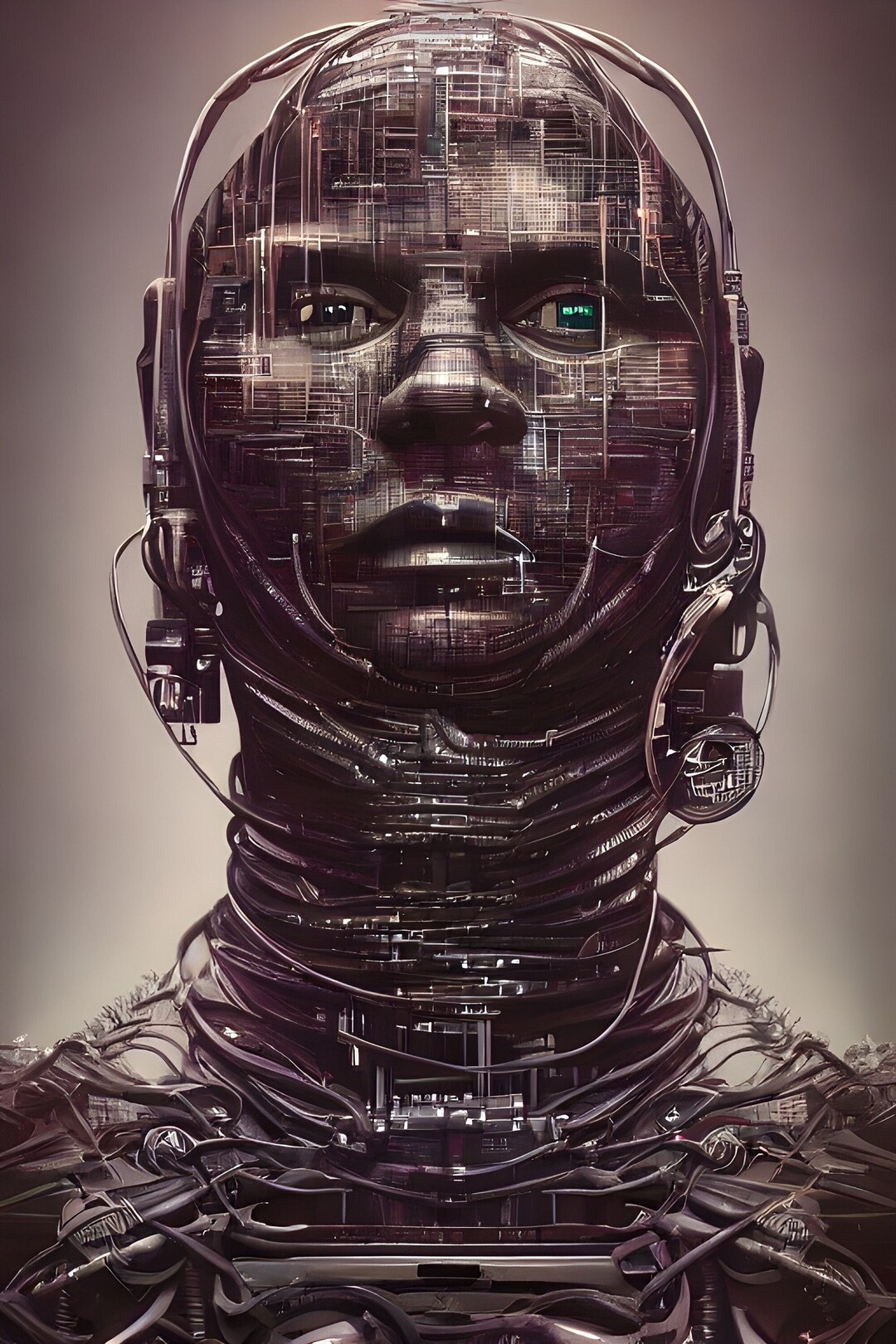 3000 AD Woman Portrait - Etsy