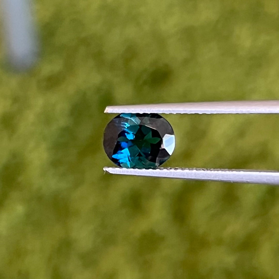 Beautiful Natural Deep Neon Blue Indicolite Tourmaline Gemstone From ...