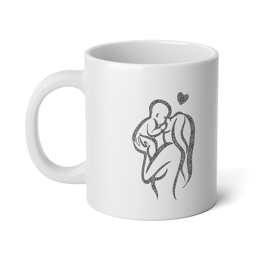 Mom and Baby Jumbo Mug, 20oz - Etsy