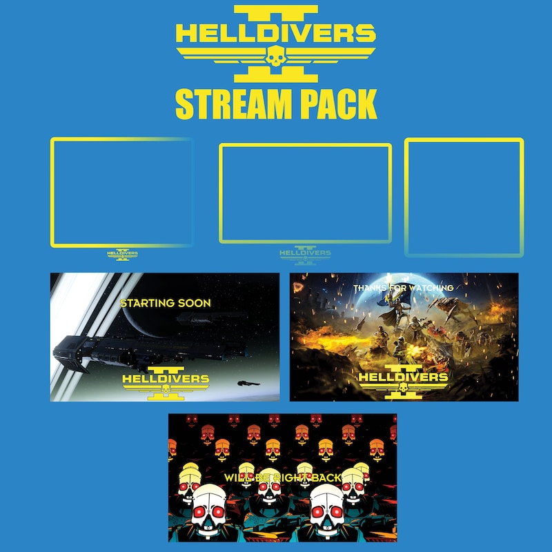 Helldivers Templates - Etsy