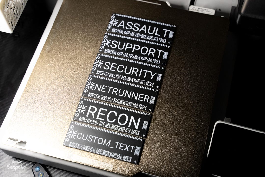 Cyberpunk Class Tag – Techwear & Sci-fi Class Badge With Velcro ...