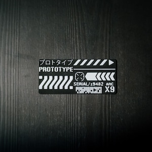 Cyberpunk Techwear, Darkwear Patch V1.1 / Tag / Futuristic Fashion and ...