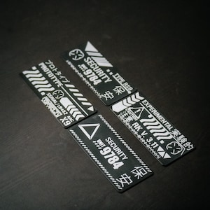 Cyberpunk Techwear, Darkwear Patch V1.1 / Tag / Futuristic Fashion and ...