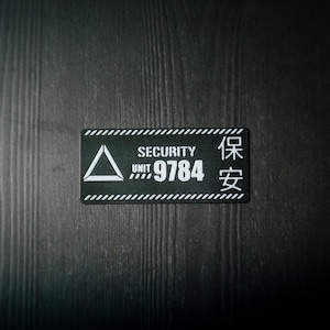 Cyberpunk Techwear, Darkwear Patch V1.1 / Tag / Futuristic Fashion and ...