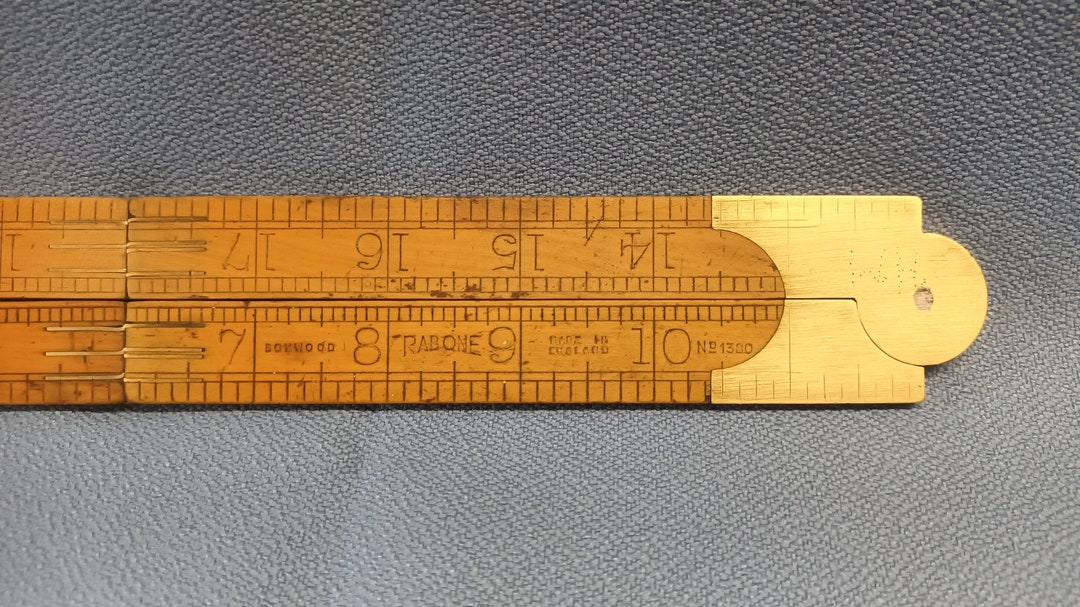 Vintage Rabone 24 Inch Boxwood Ruler. - Etsy