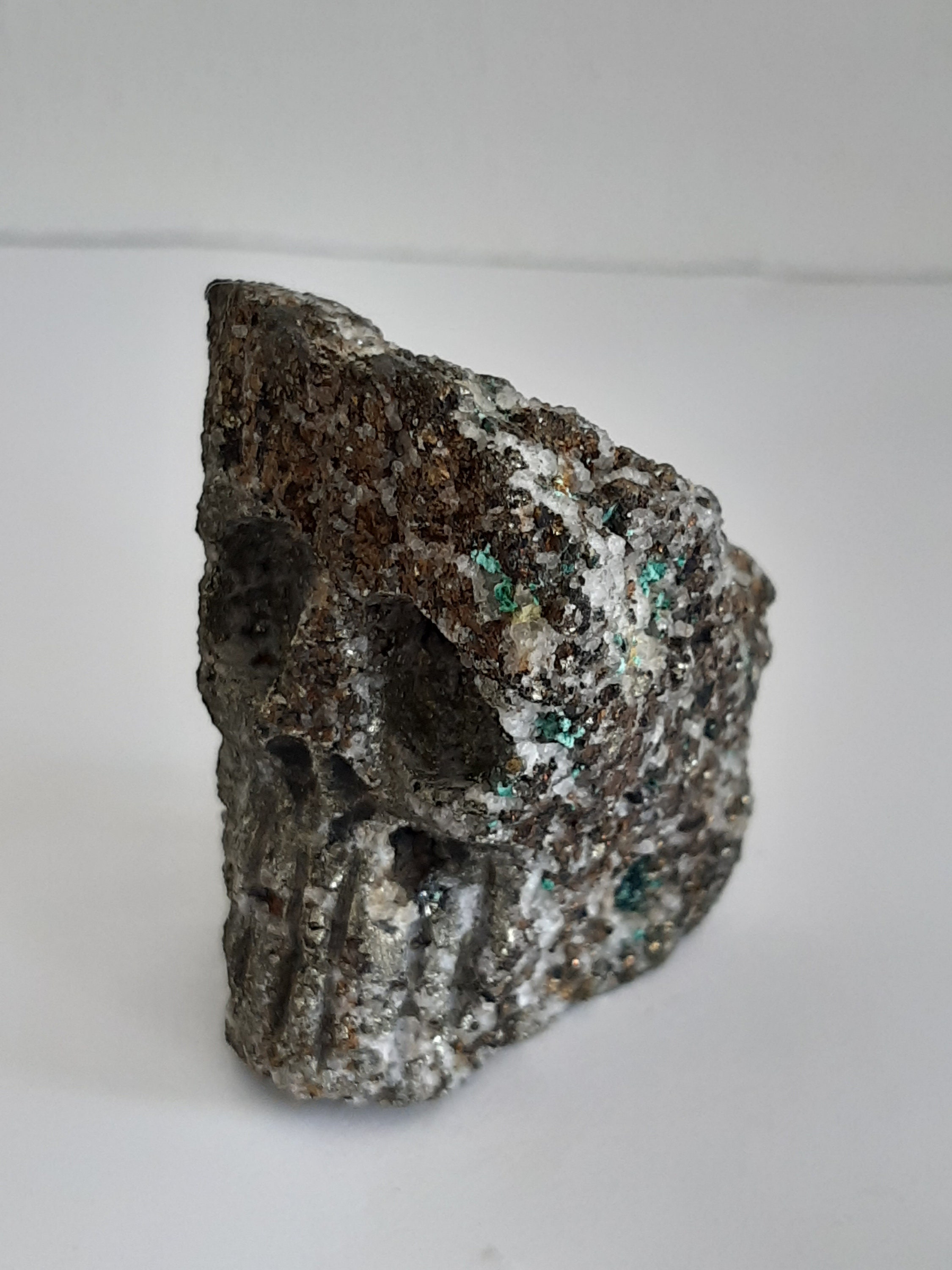 Crystal Skull Bornite Peacock Ore Shamanic Healing Art Sculpture, Altar ...