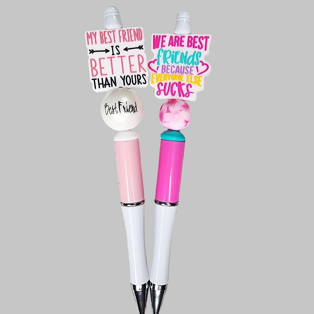 2Q Best Friends Pen, BFF Pens, Bestie Pens, Gift for Your Best Friend ...