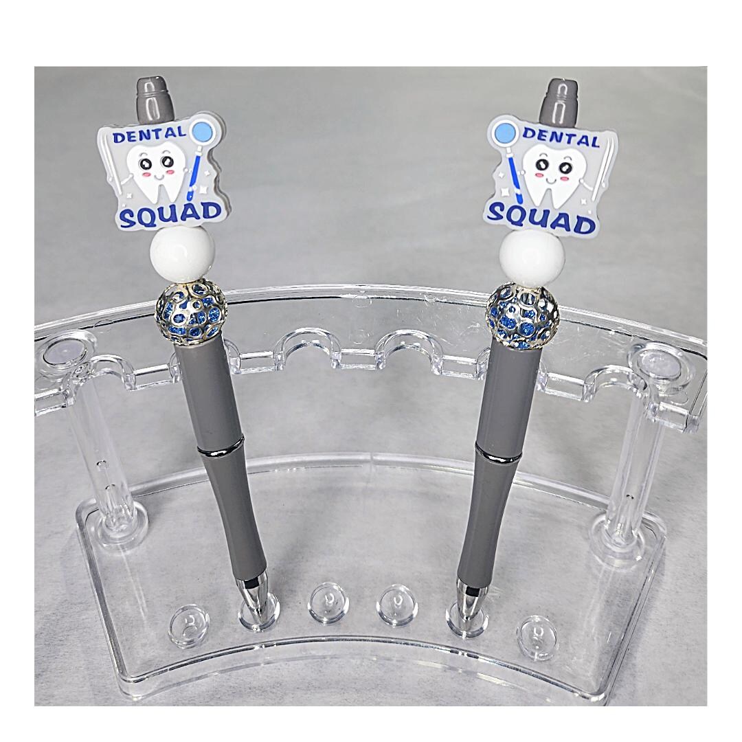 Dental Squad Pen, Beaded Dental Pen, Pen for Dentists - Etsy
