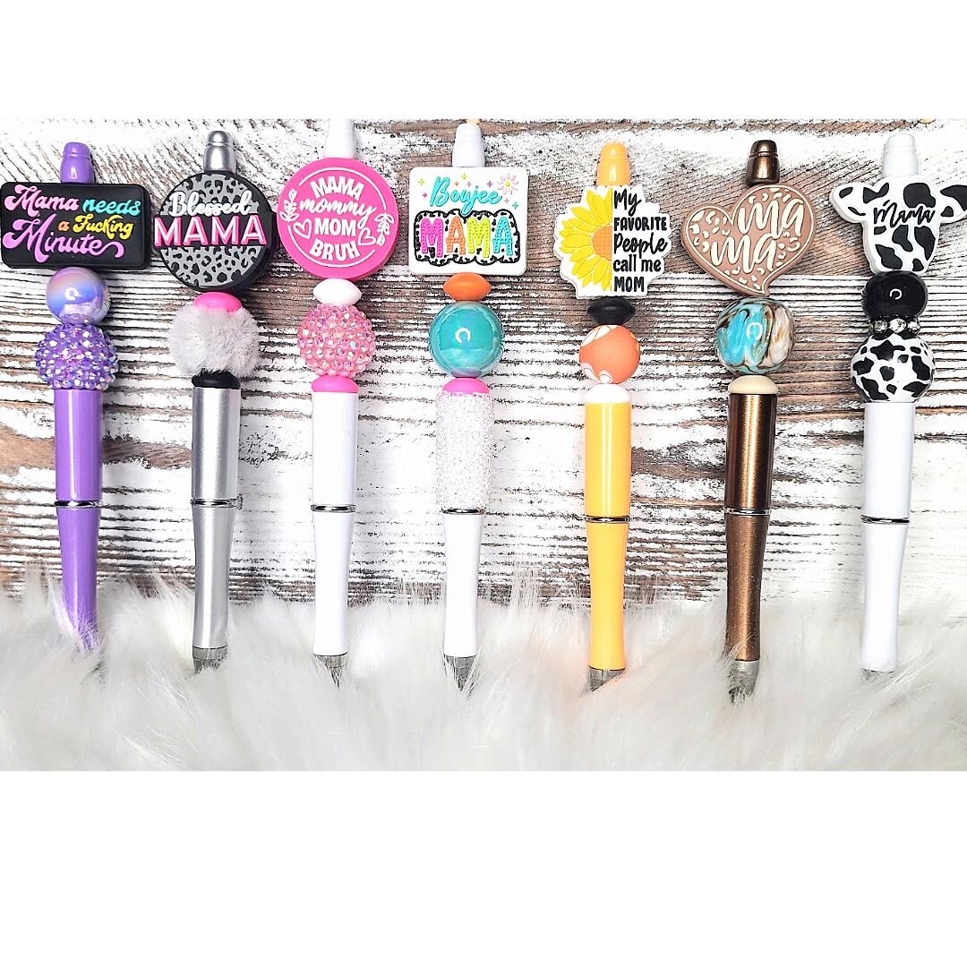 2O Mama Pen, Pens for Mom, Funny Mom Pens, Beaded Mom Pen, Gift for Mom ...