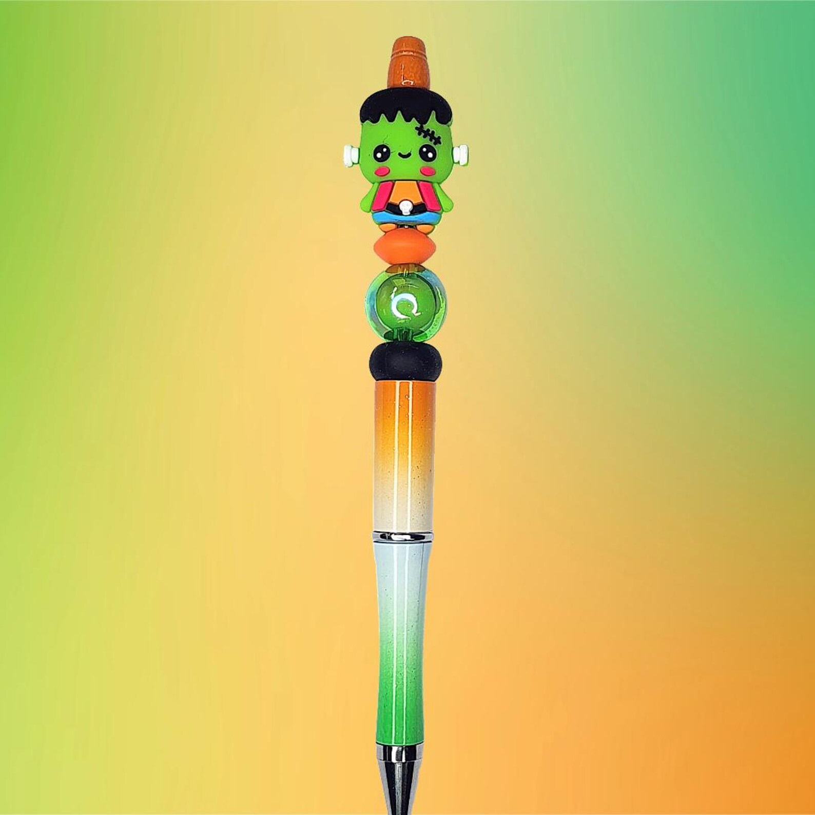 3D Frankenstein Monster Pen, 3D Halloween Pen, Cute Monster Pen ...