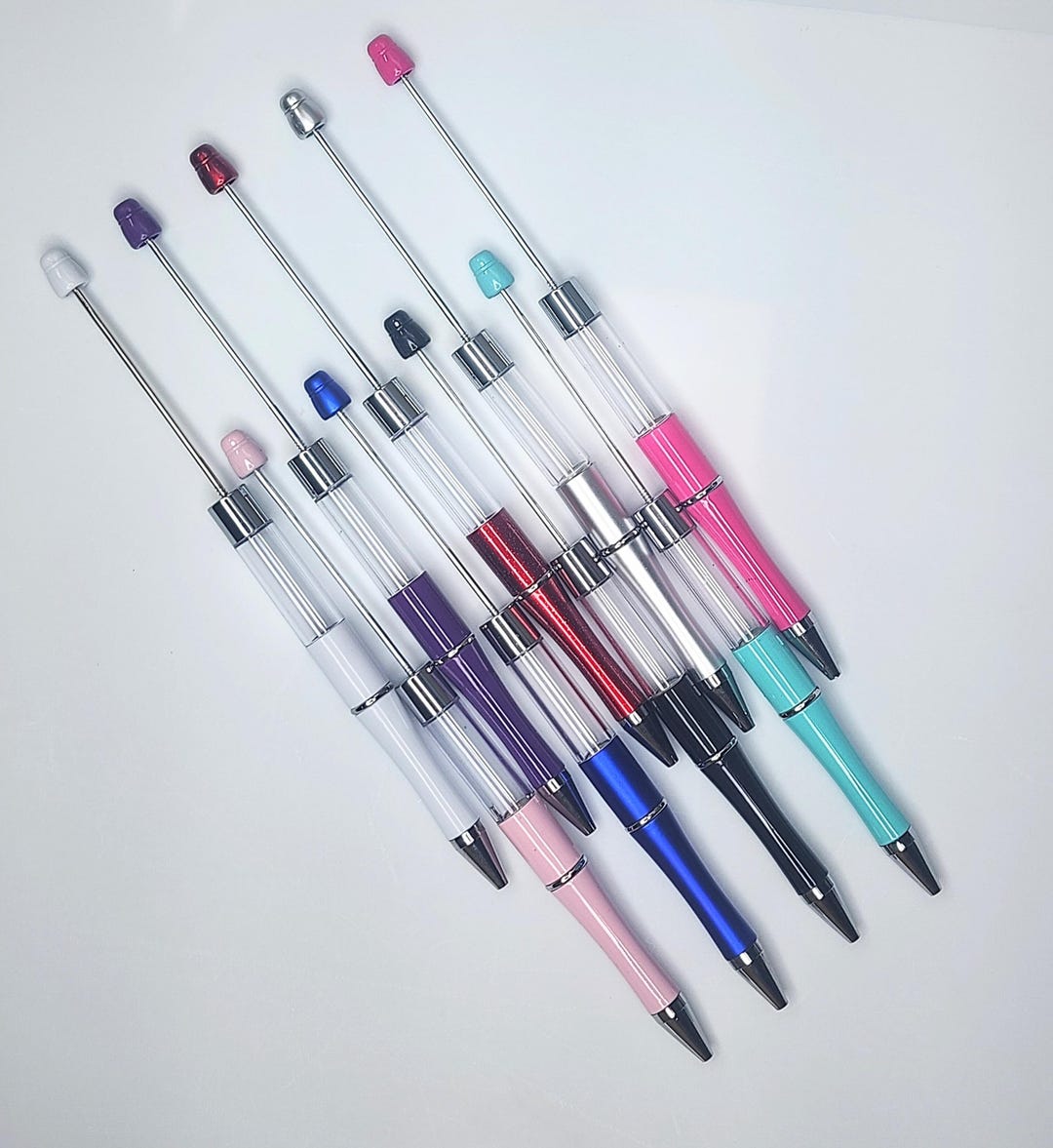 Beadable Snow Globe Pens, Beadable Empty Tube Pens, Floating Pen Blanks ...