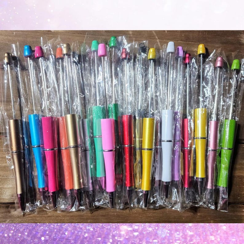 Beadable Pen Blanks, DIY Pen Blanks, Bulk Beadable Pen Blanks, Assorted ...