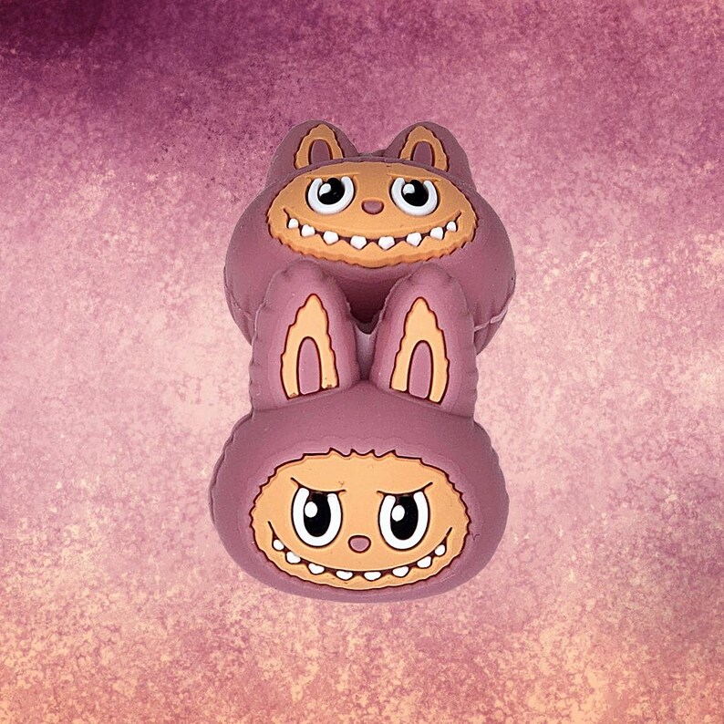 3D Labooboo Head, 3D Monster Focal, Silicone Focal Bead - Etsy