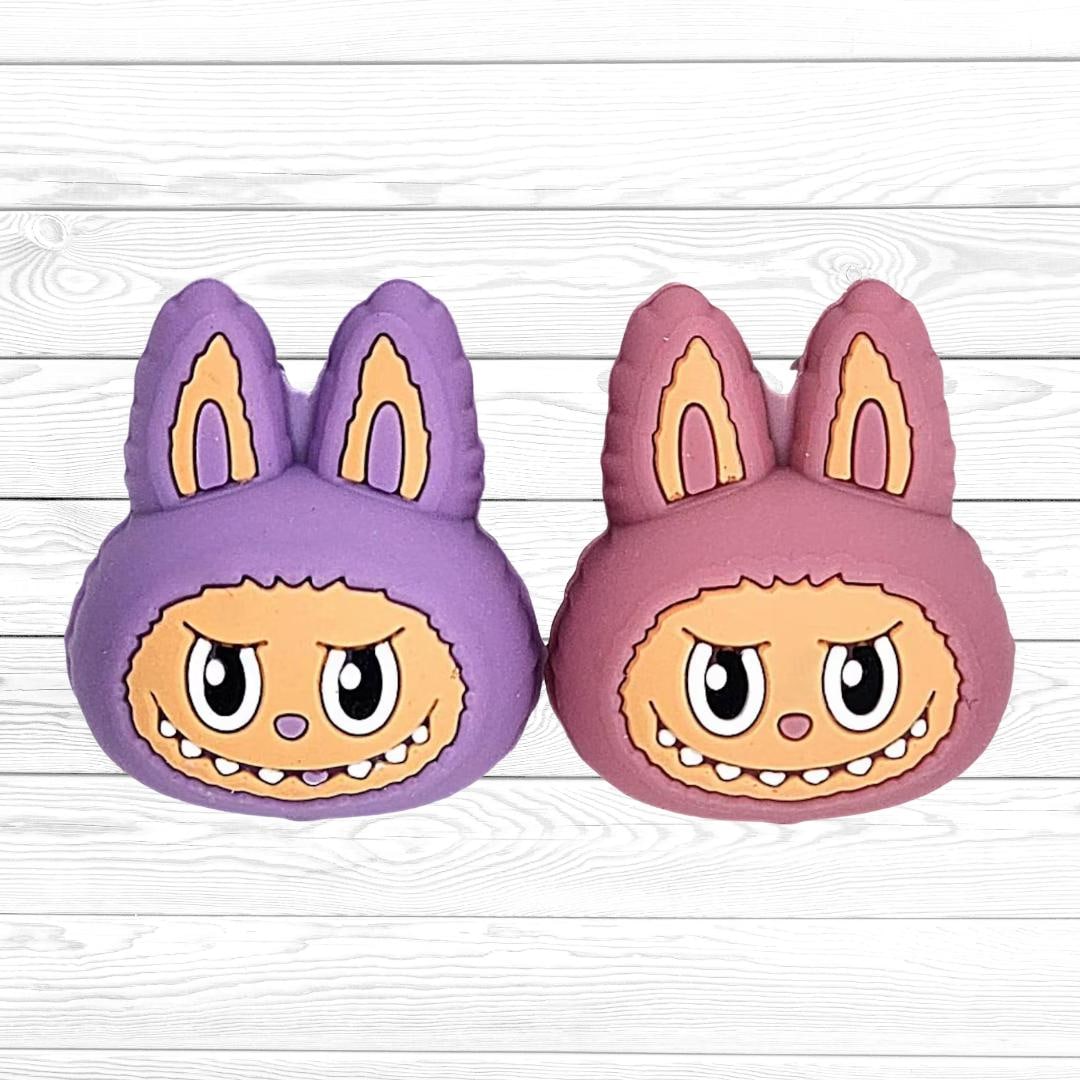 3D Labooboo Head, 3D Monster Focal, Silicone Focal Bead - Etsy