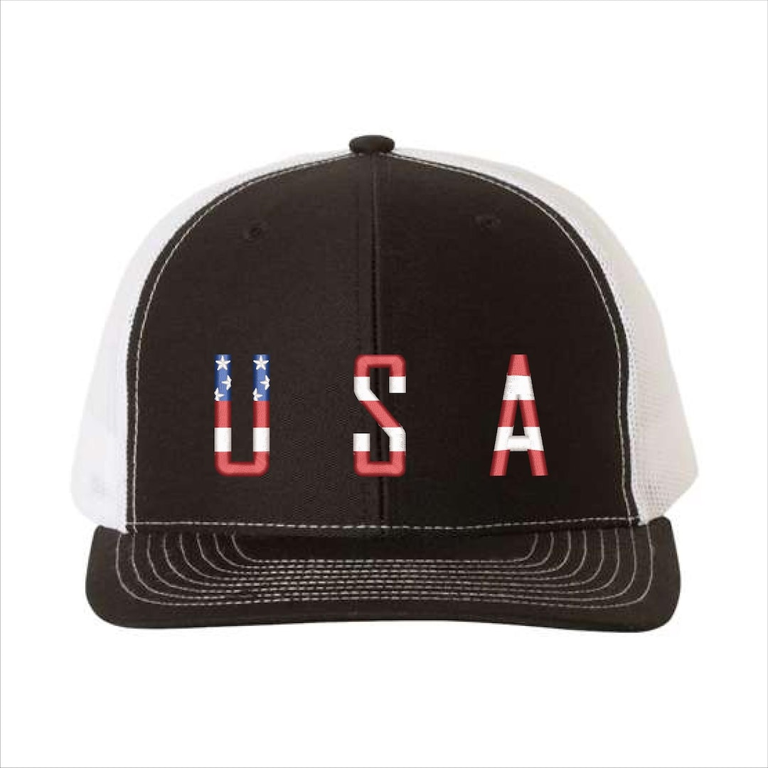 USA American Flag - Very High-quality Embroidery. Free Shipping - Etsy