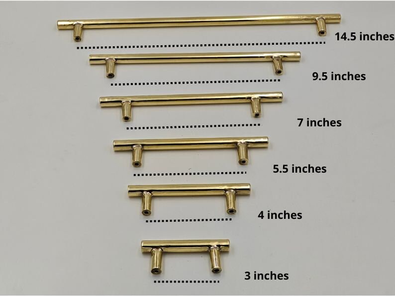Unlacquered Brass Bar Drawer Pulls. Bar Cabinet Pulls, Kitchen Cabinet ...