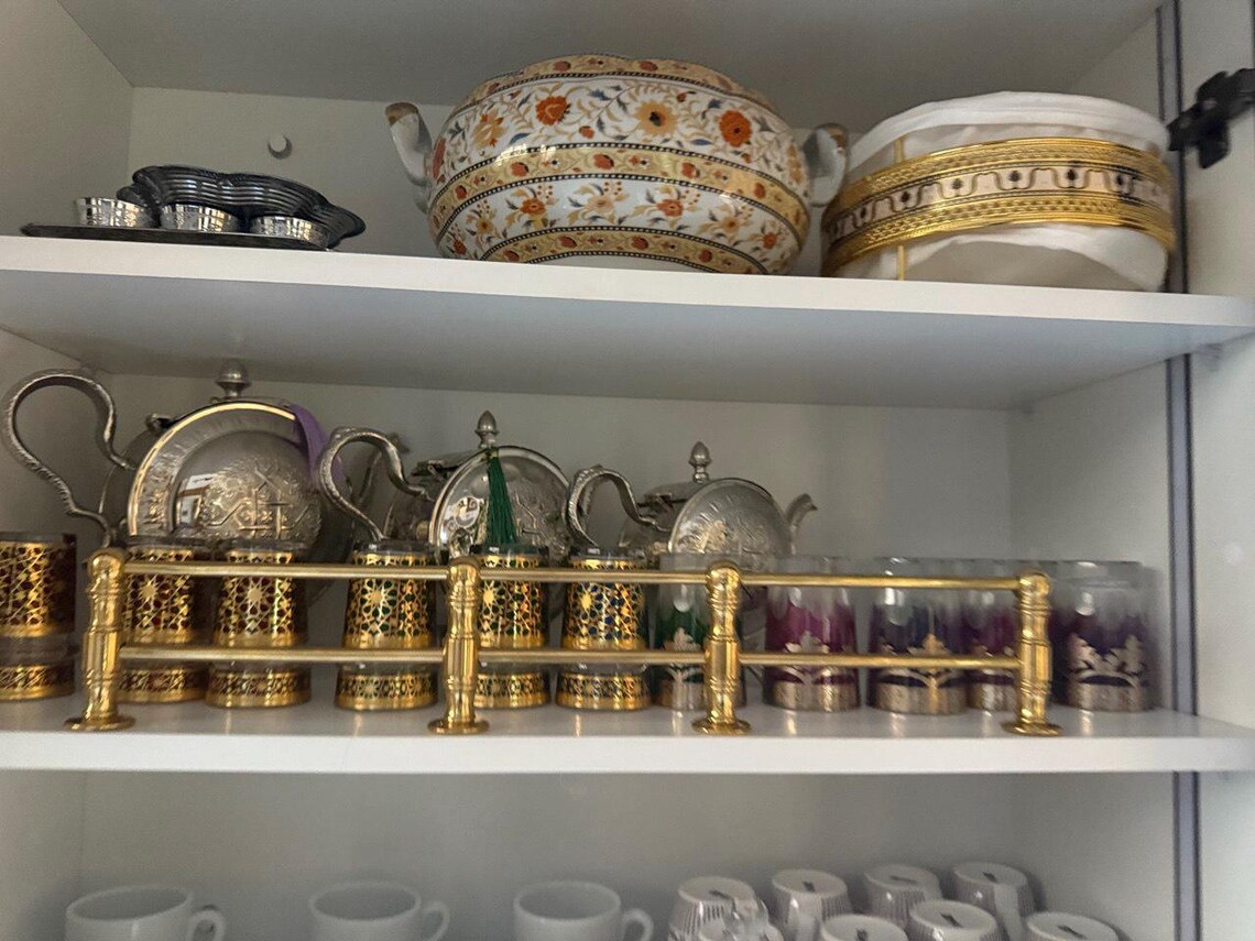 Unlacquered Brass Gallery Rail: Solid Brass Shelf-edge Guard - Etsy
