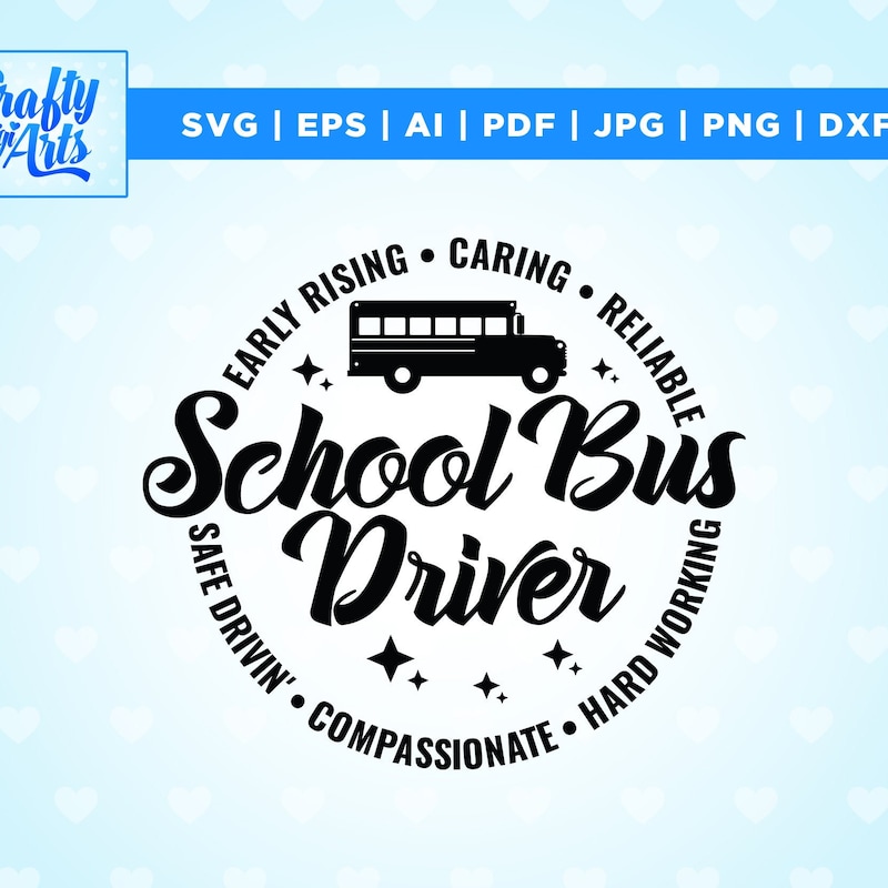 Bus Driver Svg - Etsy