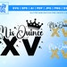 Mis Quince SVG, Mis XV, Quinceañera SVG, Cricut, Png, Svg, Sublimation ...