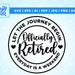 Retired Svg, Officially Retired Svg, Retirement Svg, Retired Shirt ...